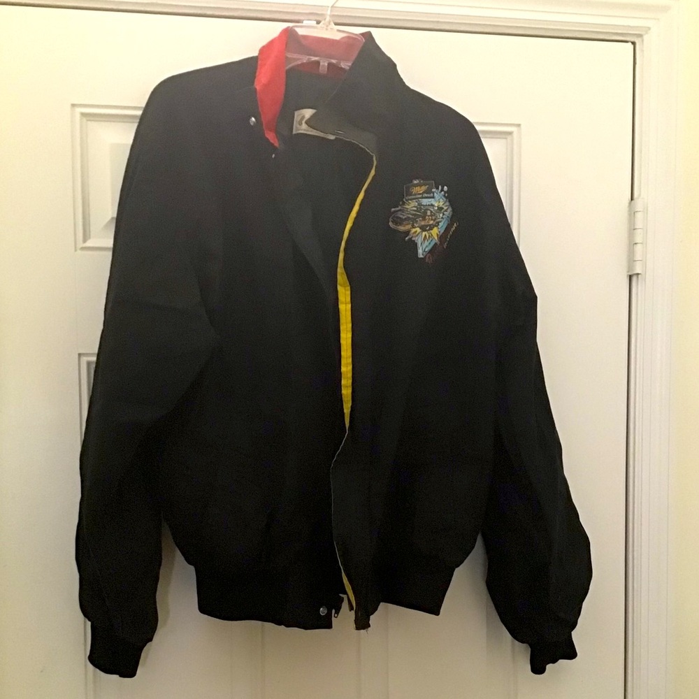 Retro Miller Randy Wallace Nascar Jacket - Gem